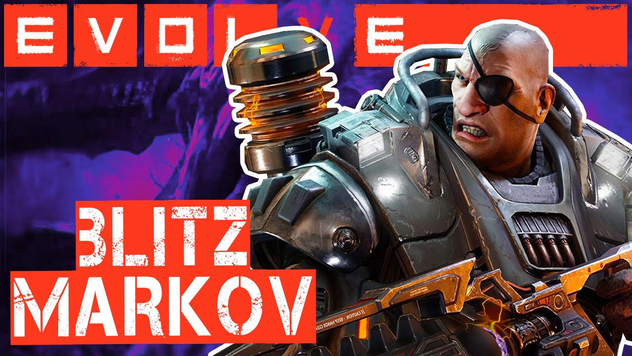 Evolve: Union Jack Blitz Markov It's a Big Mine - YouTube