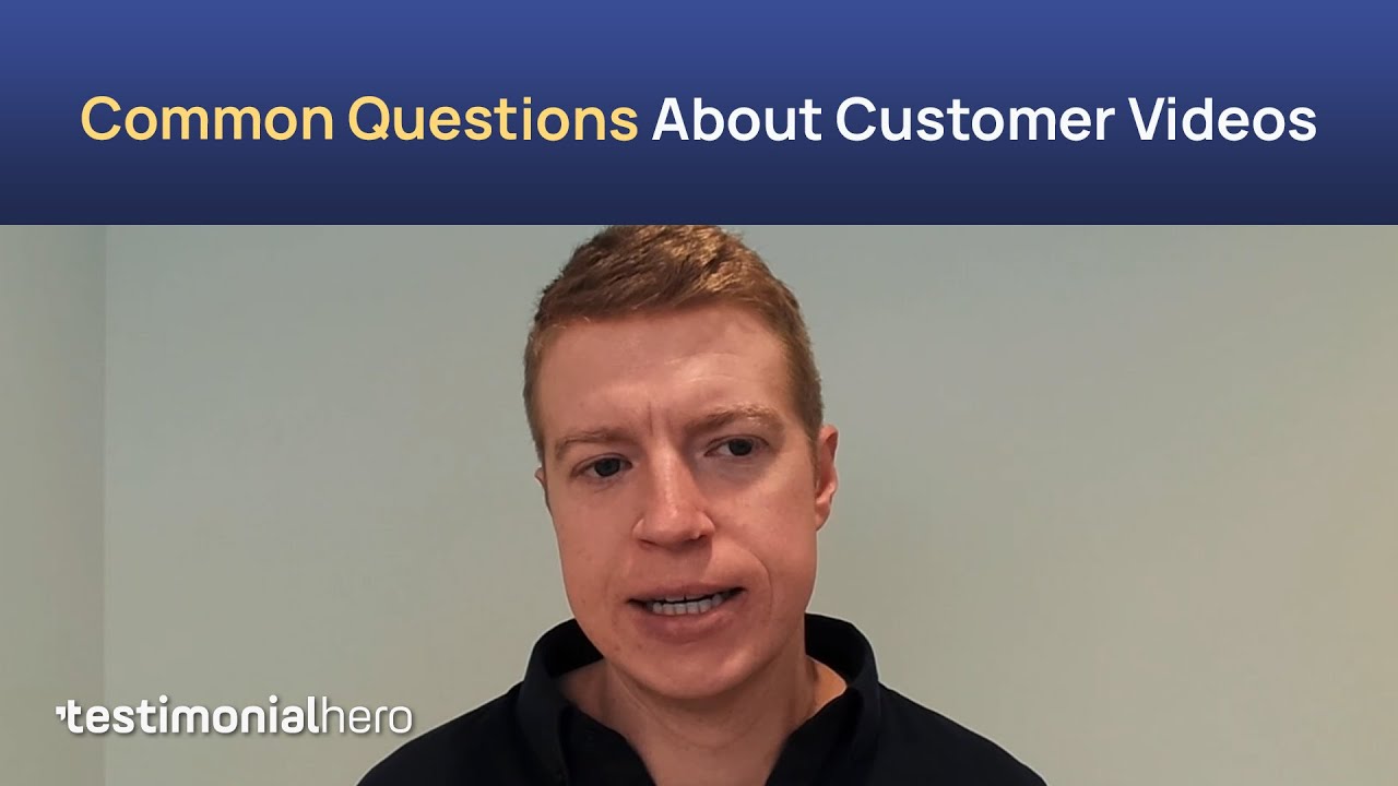 Sam Shepler - Answering the Top Questions About Customer Videos - YouTube