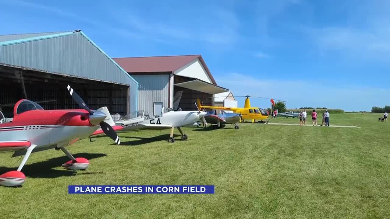 No injuries after plane crashes into corn field during 18th annual ...
