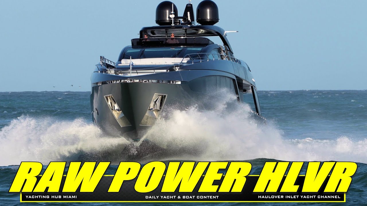 RAW POWER THE INCREDIBLE RIVA DOLCE VITA 110 | MONSTER YACHT AT THE ...
