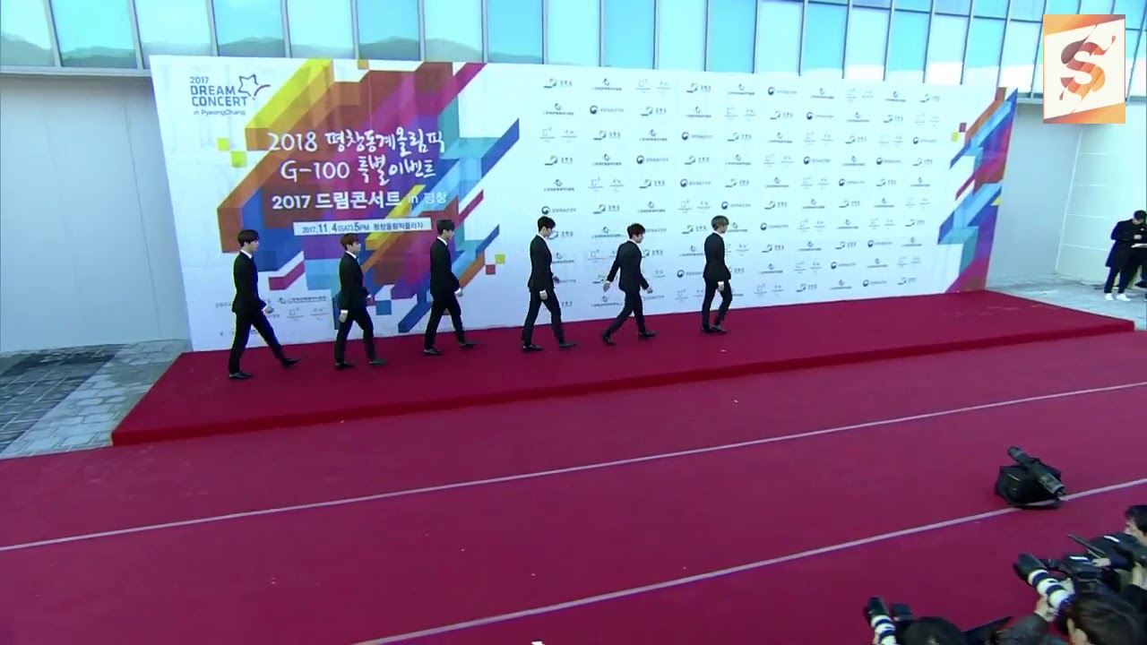 171104 ASTRO 아스트로 - Red Carpet at 2017 Dream Concert in Pyeongchang ...