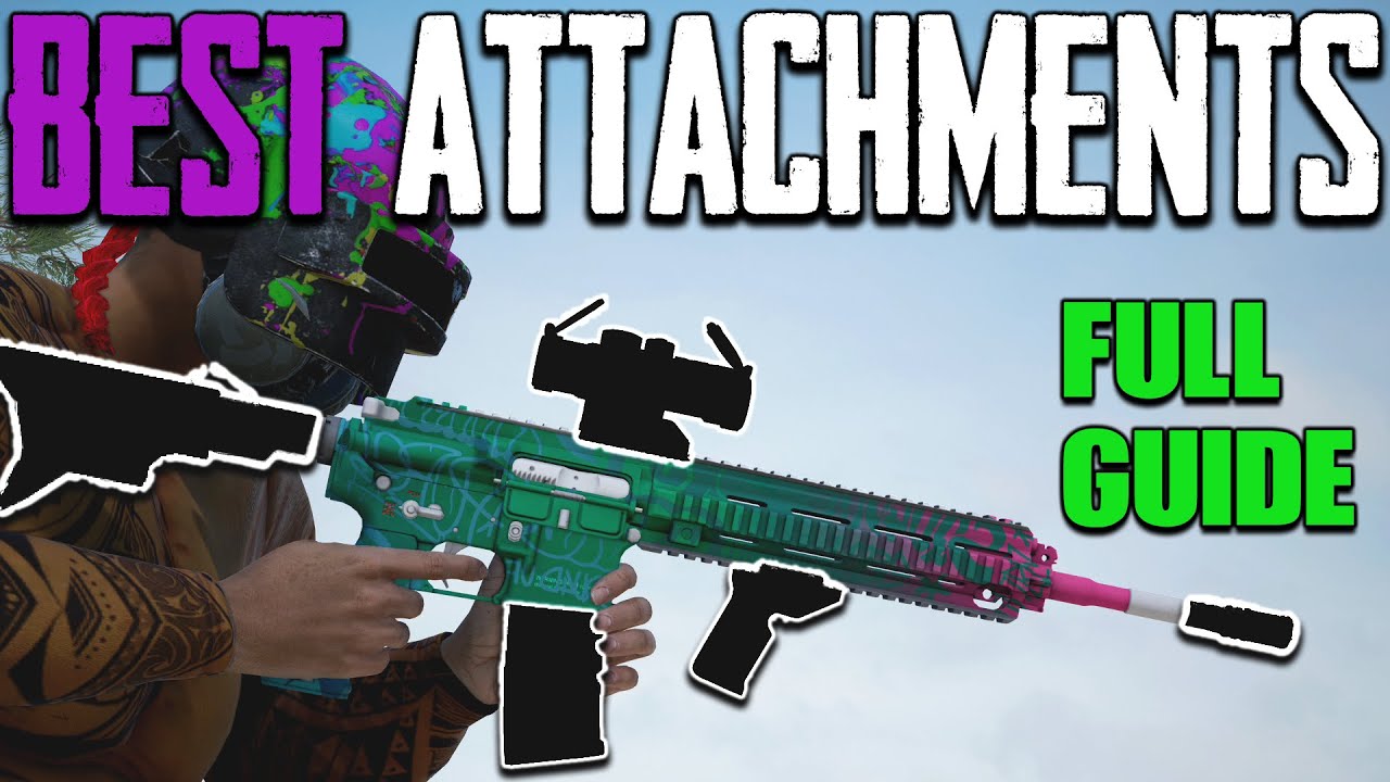 ULTIMATE PUBG ATTACHMENT GUIDE 2022 | IMPROVE ACCURACY AND RECOIL ...