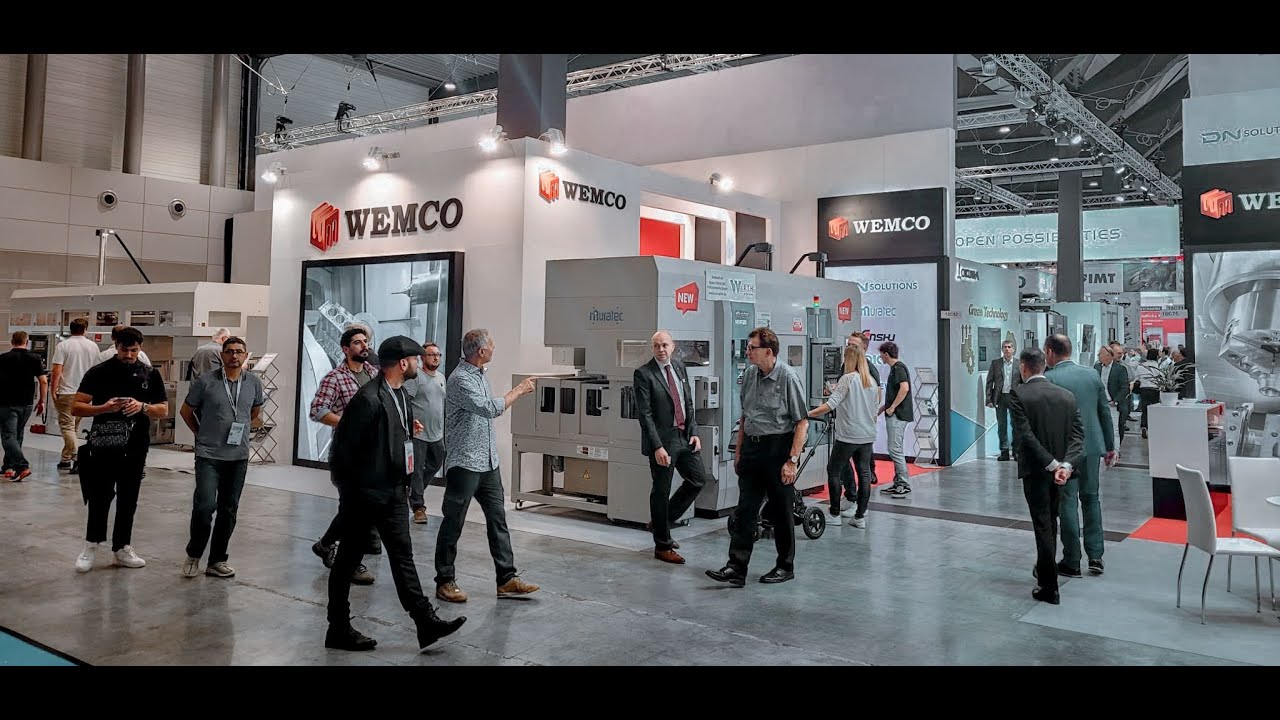 WEMCO GmbH Werkzeugmaschinen Automation - AMB 2022 - YouTube