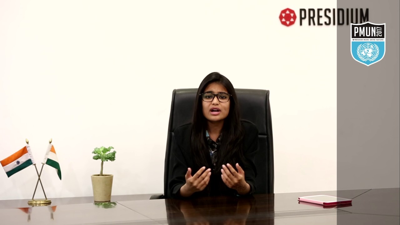 Message from Ms. Mansi Gaur, Secretary General PMUN 2017 - YouTube