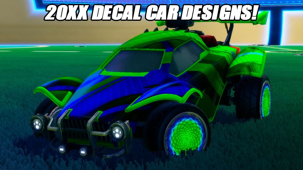 20xx Decal Car Designs - Rocket League Car Designs - YouTube