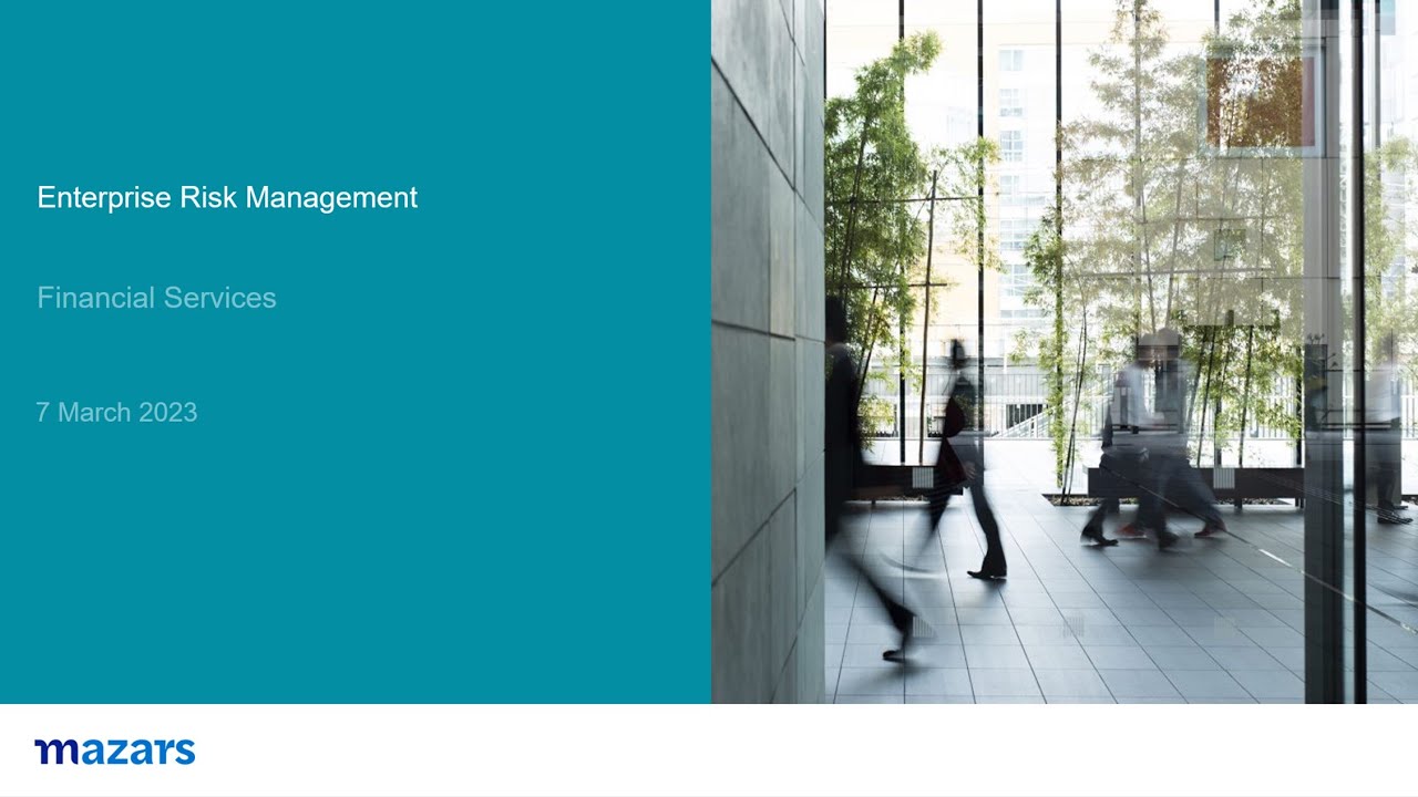 Enterprise Risk Management webinar - YouTube