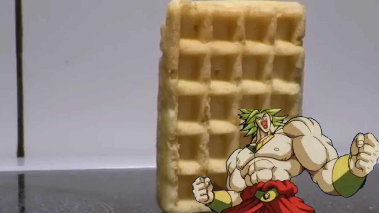 【ブロリーMAD】伝説の超ワッフル【Waffle meme】 - YouTube