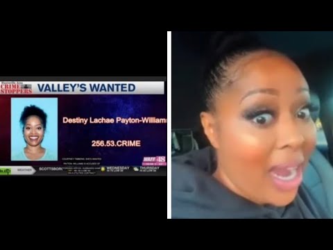 Destiny Payton From Love and Marriage Huntsville Turns Herself In ...