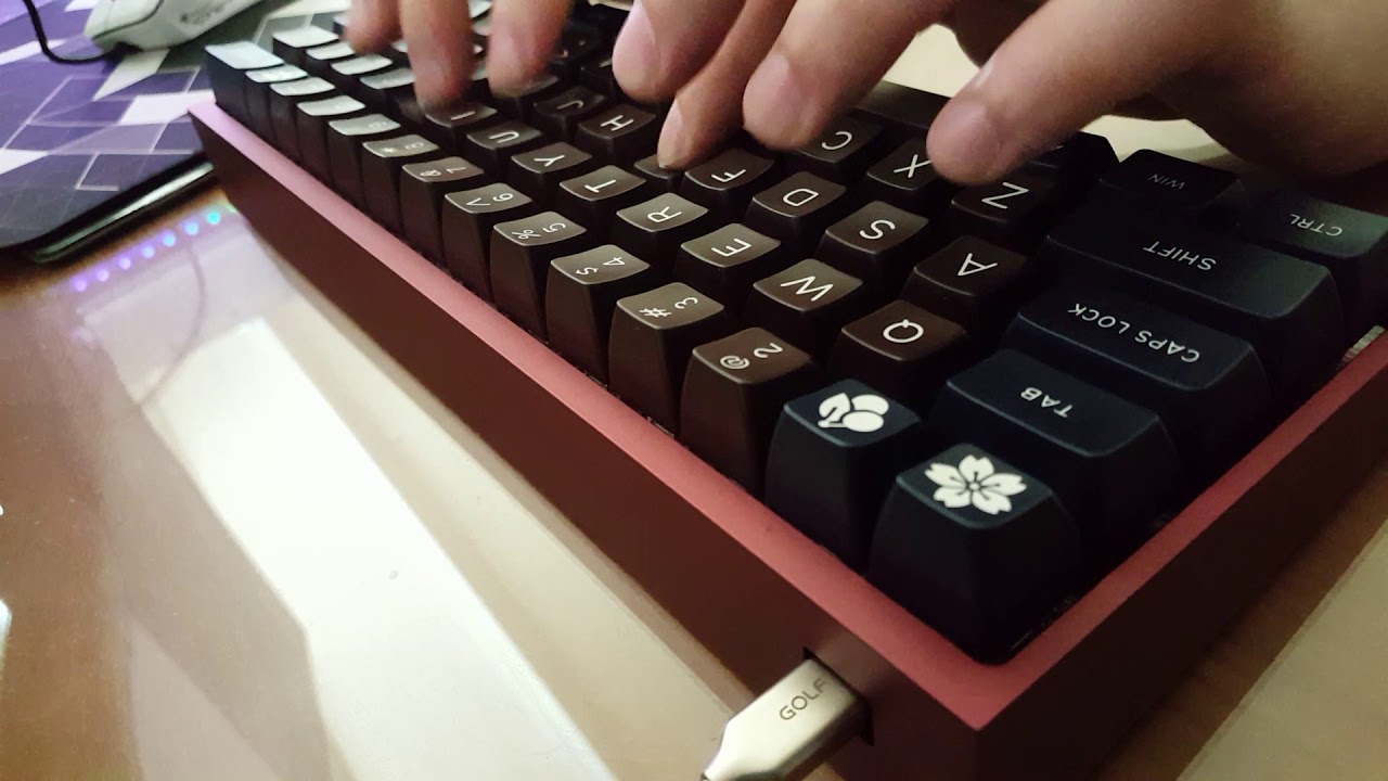 [Tofu60]Zealios V2 62g DZ60 Keyboard Typing Test, Sound - YouTube