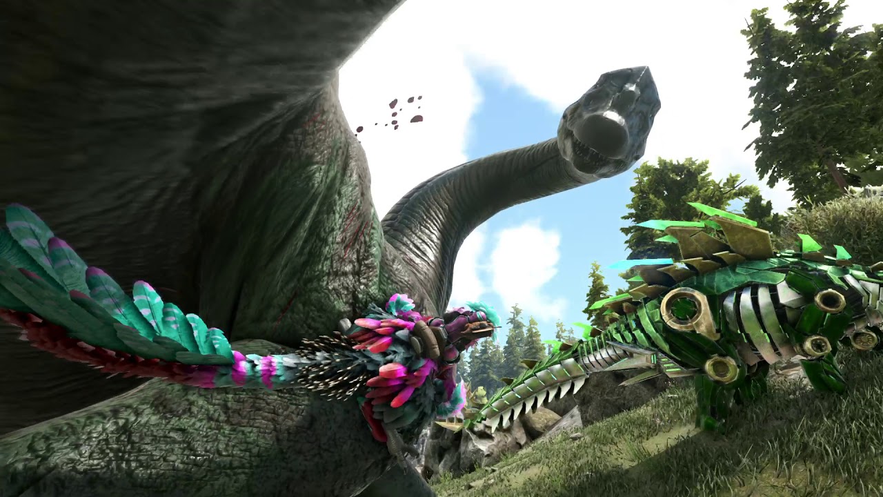 ARK: Survival Evolved: OP Deinonychus gameplay - YouTube