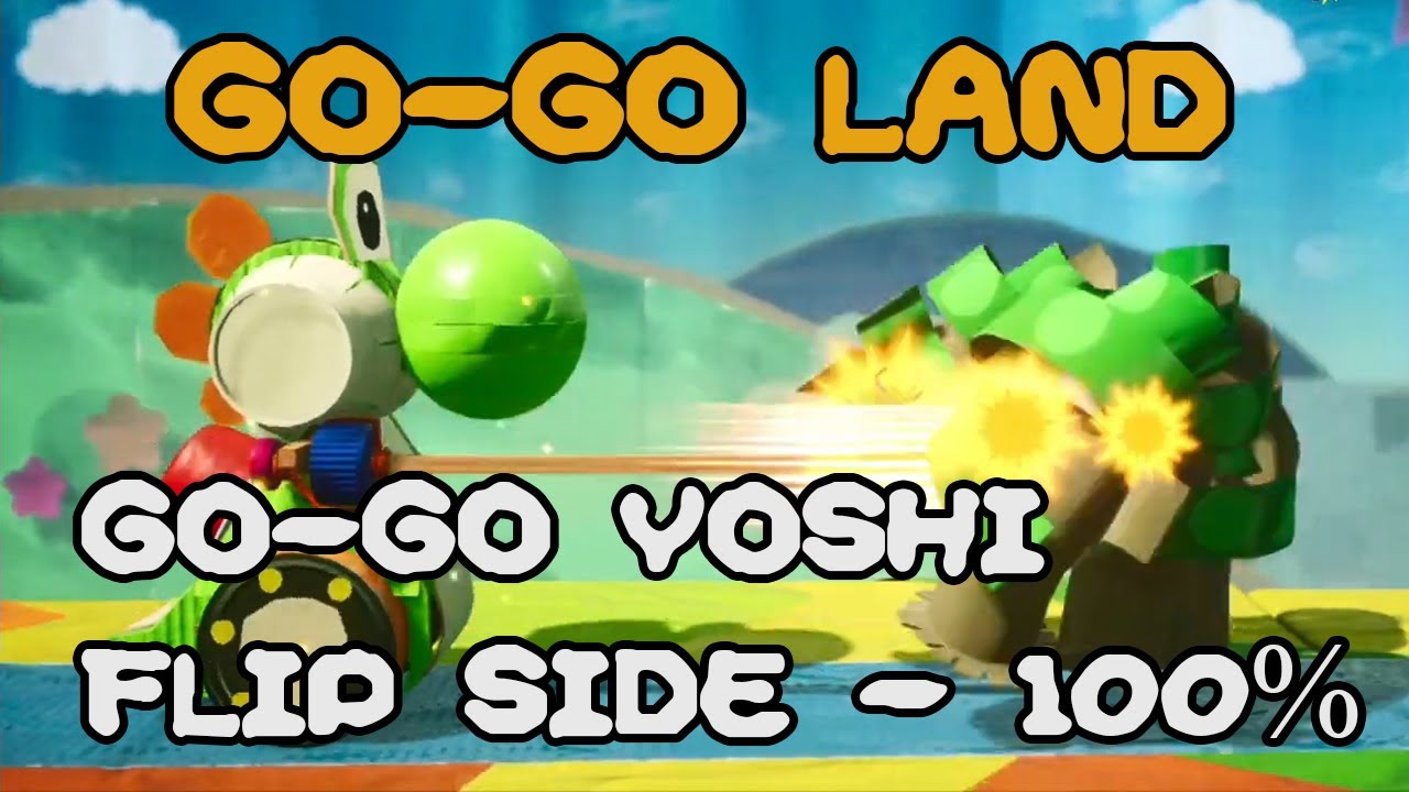 Yoshi's Crafted World: Go-Go Land: Go-Go Yoshi (Flip Side) - YouTube