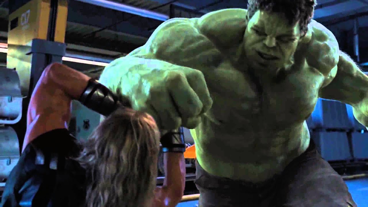 The Incredible Hulk(All Smash Scenes From 2008-2012) - YouTube