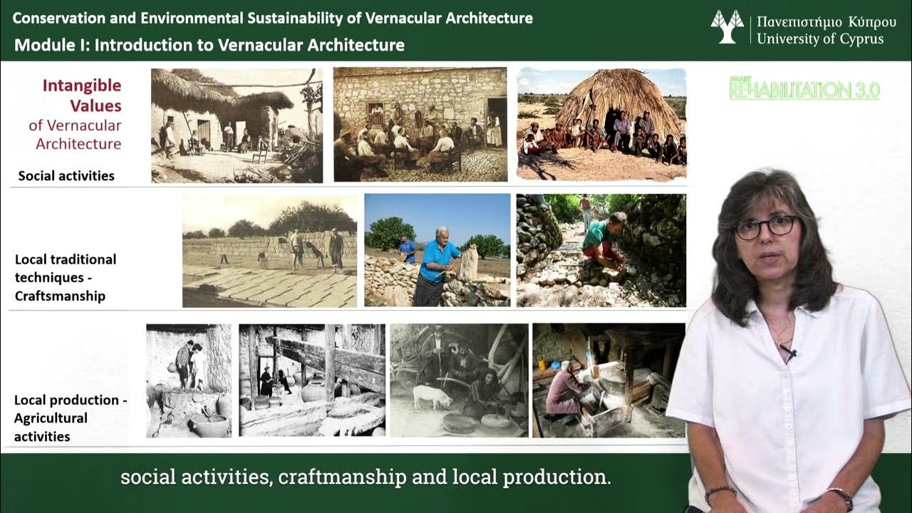 UCY Mooc_Module I_Introduction to Vernacular Architecture - YouTube