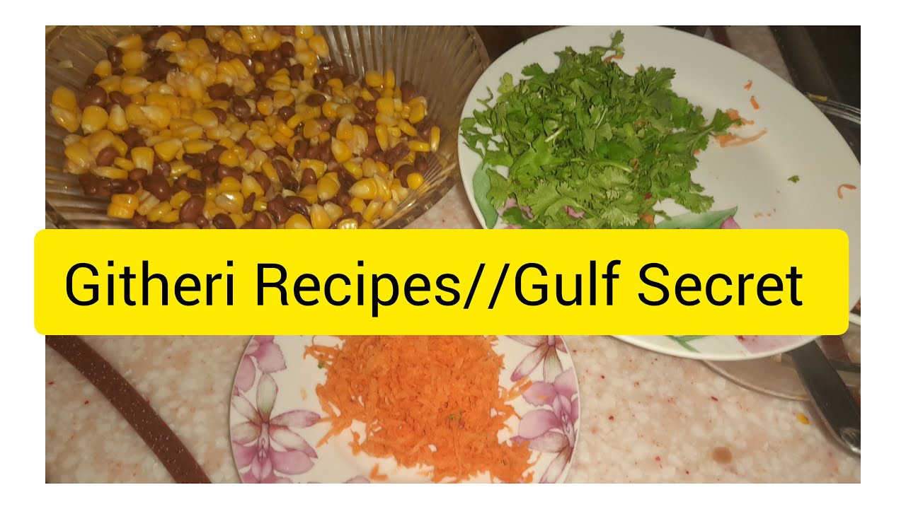 How to Cook Githeri//Recipes/Try this if your in middle East ...