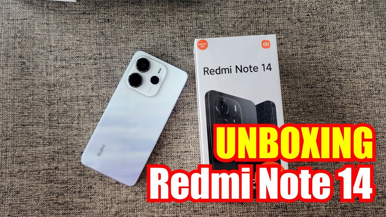 UNBOXING Redmi Note 14 - YouTube