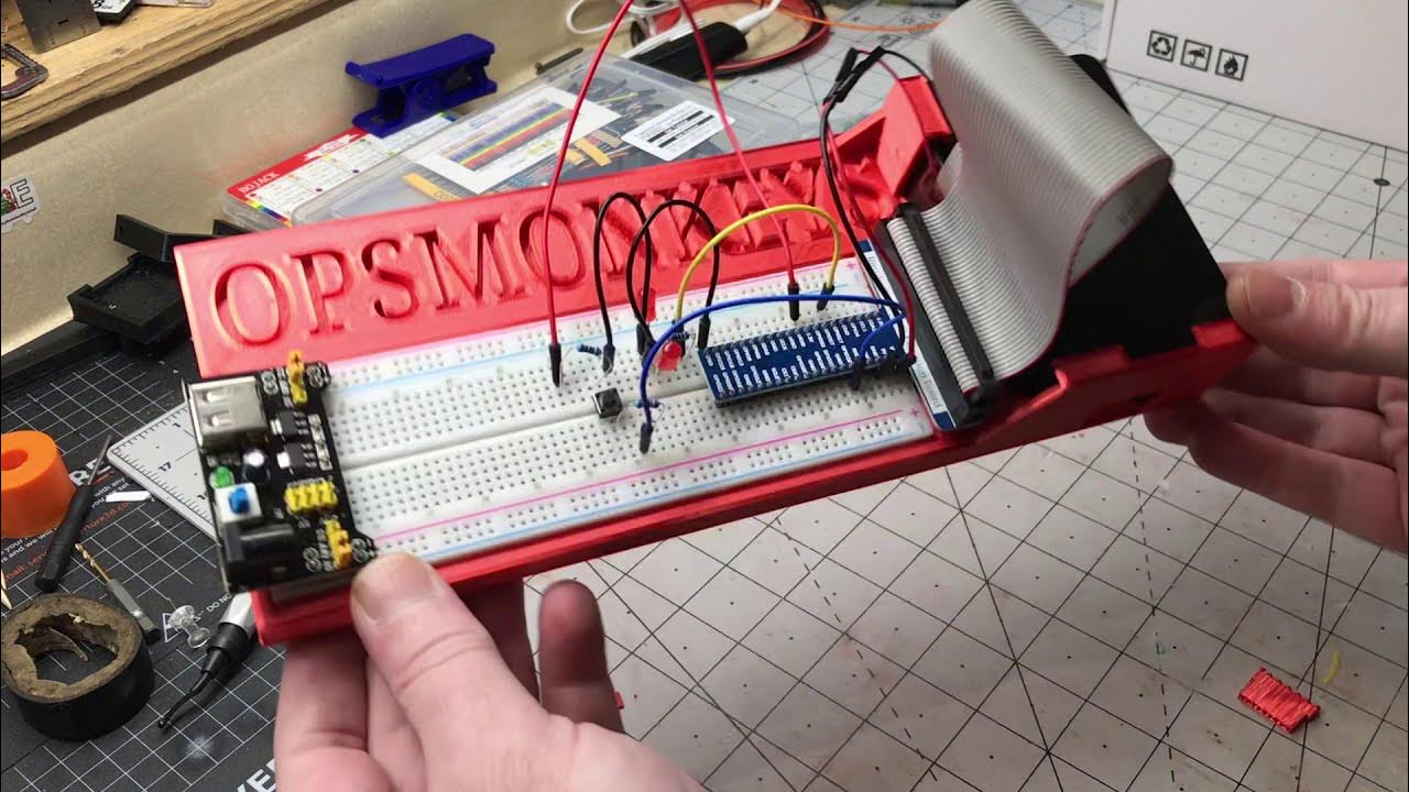 Raspberry PI 4 & Breadboard Tray 3D Print - YouTube