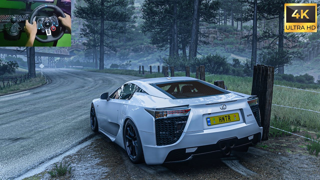 Lexus LFA - Forza Horizon 5 - Logitech G29 Stering Wheel Plus Shifter ...