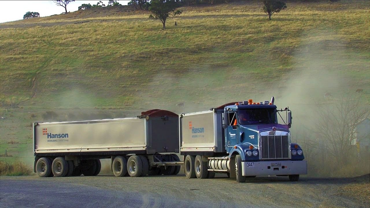 Kenworth, Western Star, Mack, & Sterling Tippers. Sat 10/03/13 - YouTube