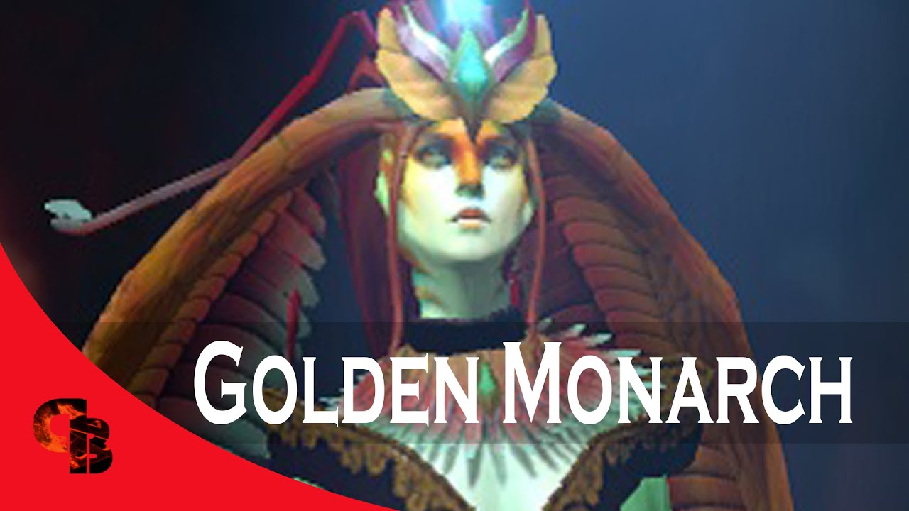 Dota 2: Store - Naga Siren - Golden Monarch - YouTube