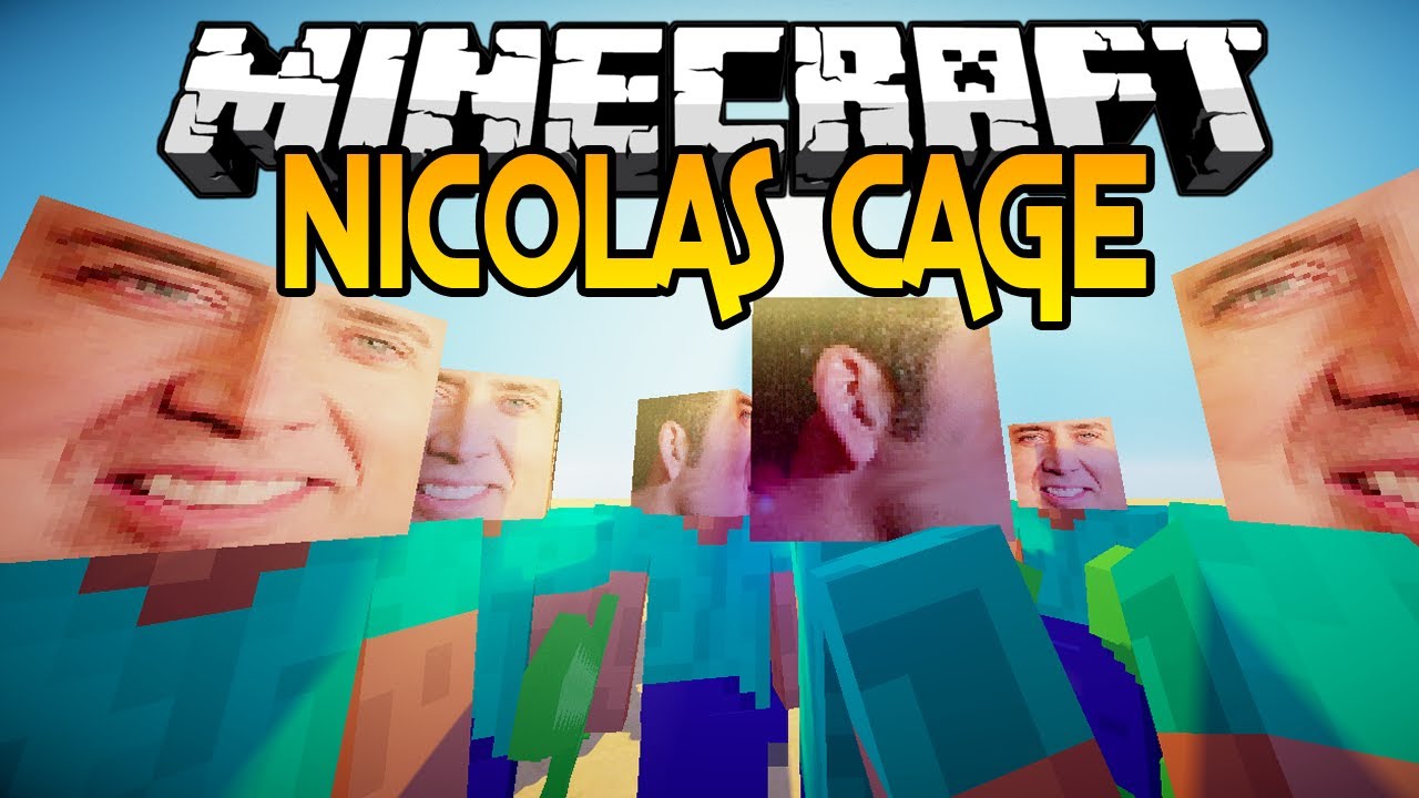 Minecraft Mods - The Nicolas Cage Mod - YouTube