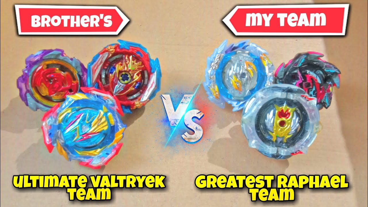 ultimate valtryek team vs greatest raphael team beyblade fight | pocket ...