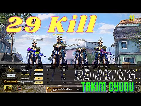 4 YOUTUBER 29 KILL | Şeyx & Rauf Hesenov & Pubg Dizzy | (PubG Mobile)