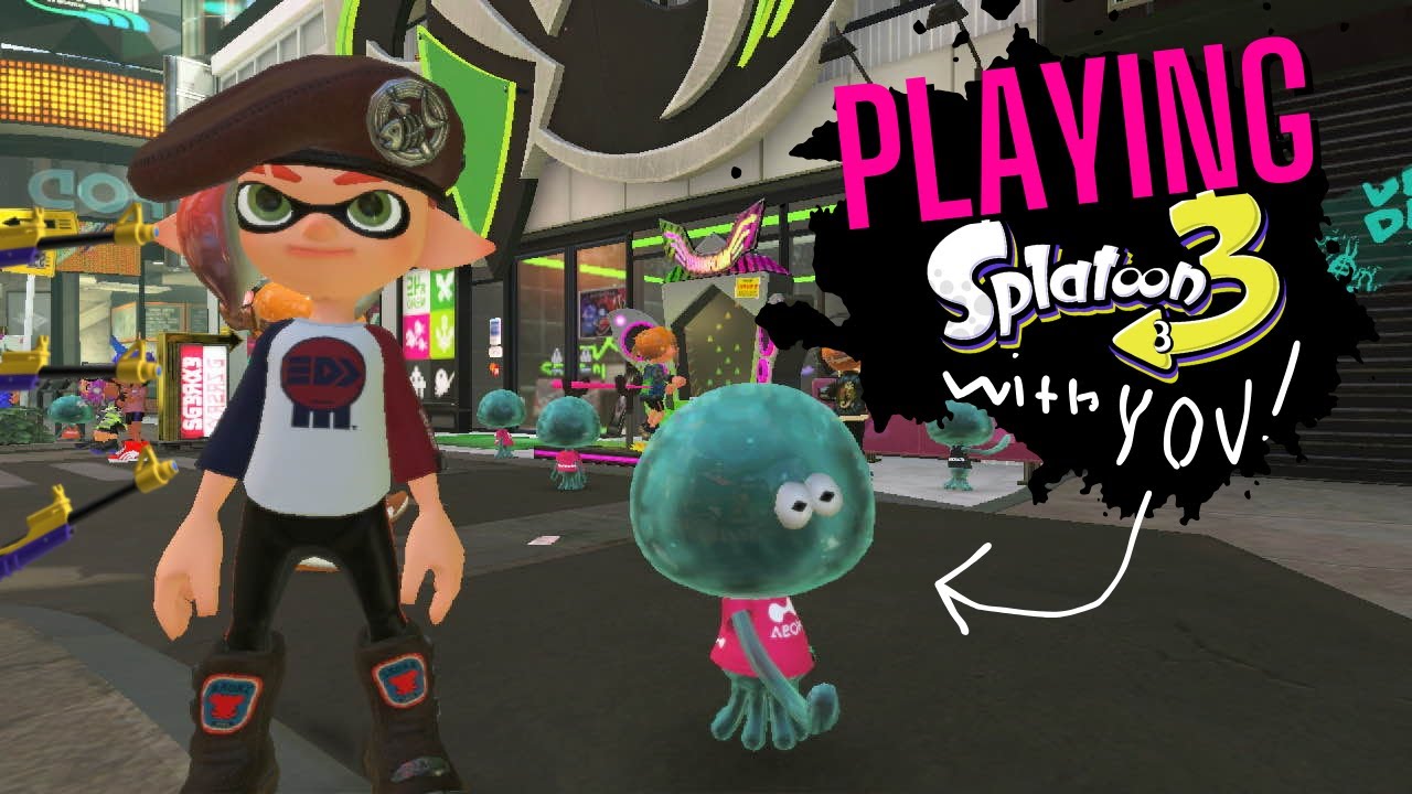 RETURNING to streaming! (with viewers!) I Splatoon 3 - YouTube