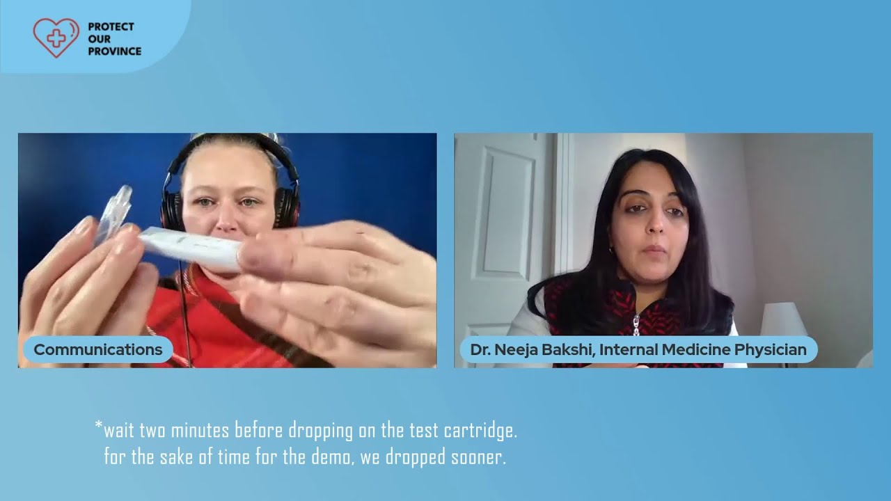 How to: COVID-19 BTNX Rapid Antigen Test | Protect our Province Alberta ...