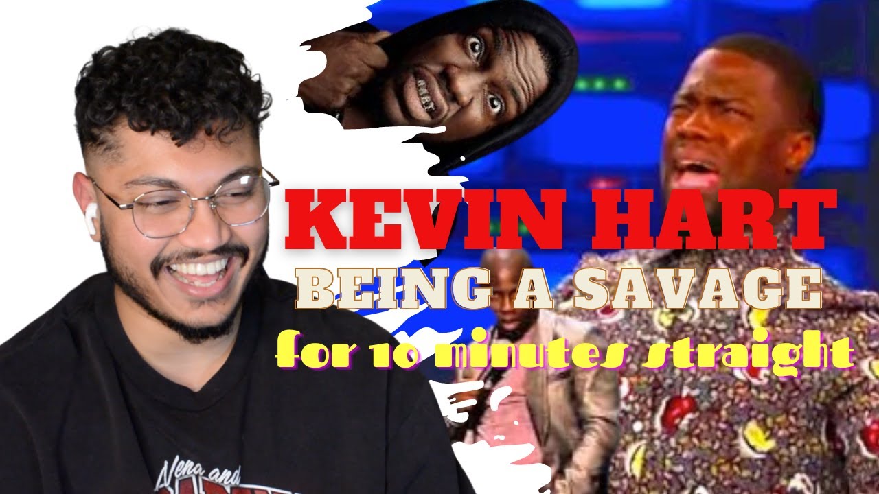 Kevin Hart being a SAVAGE for 10 minutes straight 😂 - YouTube