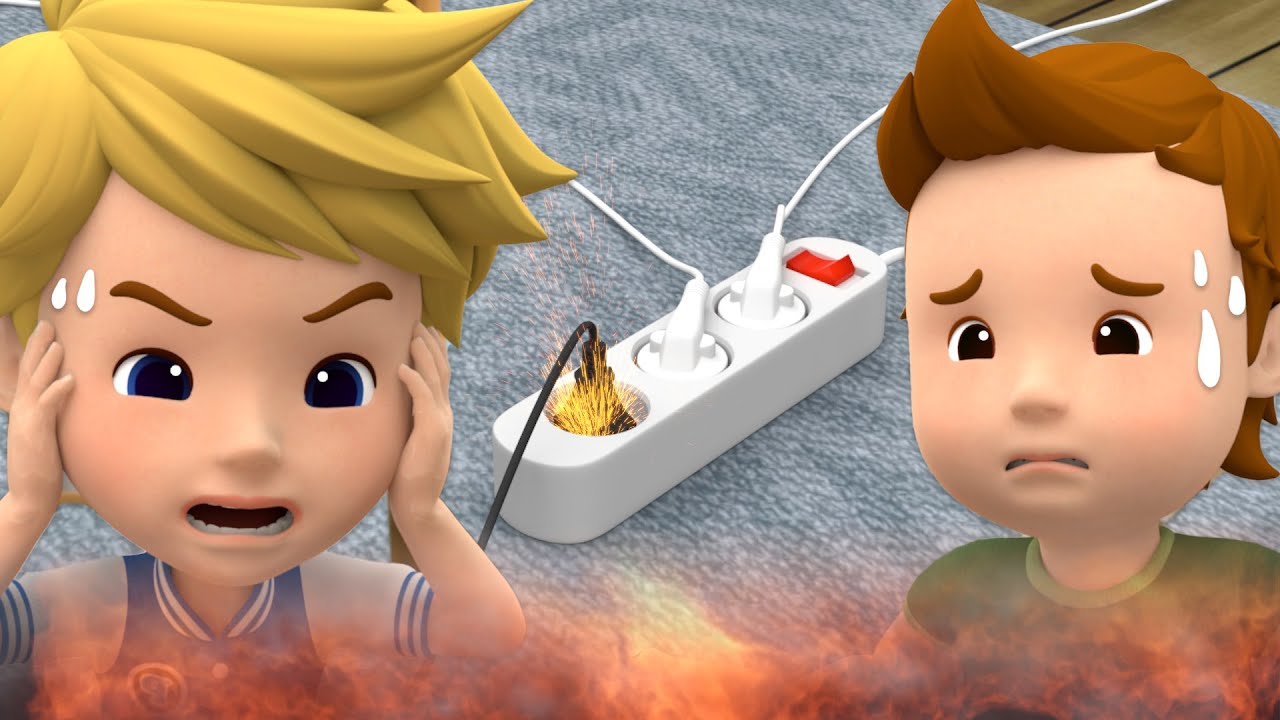 Electricity is Scary│Learn about Safety Tips│Safety Episodes for Kids ...