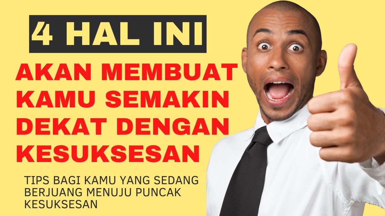 Motivasi Sukses - Cara Mendekatkan Diri Pada Kesuksesan By Kata Manja ...