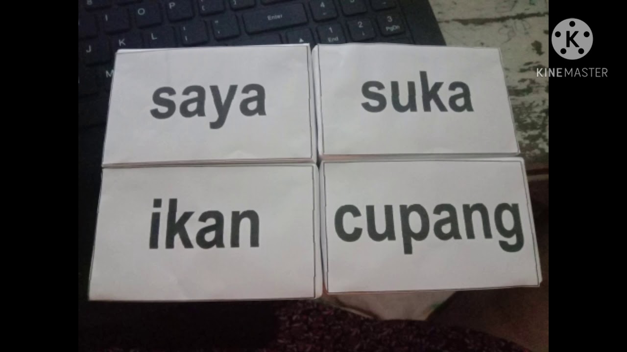 media pembelajaran "puzzle kata " - YouTube