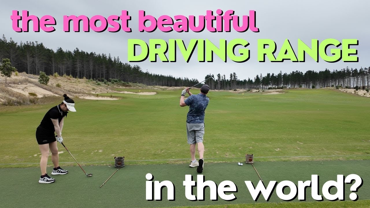 Is this the MOST BEAUTIFUL DRIVING RANGE in the world?! - YouTube