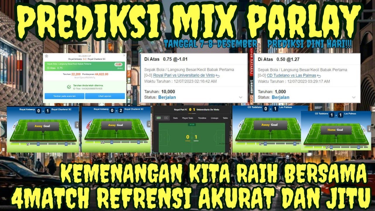 SEPUTARAN SEPAK BOLA HANDICAP OVER UNDER MALAM INI 7-8 DESEMBER ...