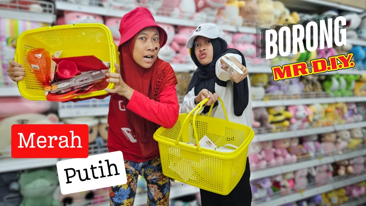 Tantangan Borong Serba MERAH PUTIH di MR DIY - Paling Murah Dia yang ...