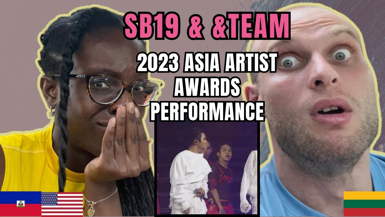 SB19, &TEAM - 2023 Asia Artist Awards Special Stage Performance ...