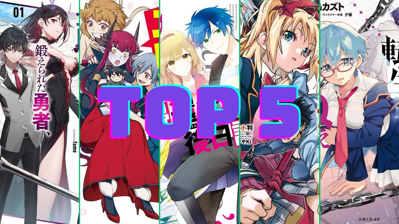 TOP 5 Op MC Manga where the Hero Returns - YouTube