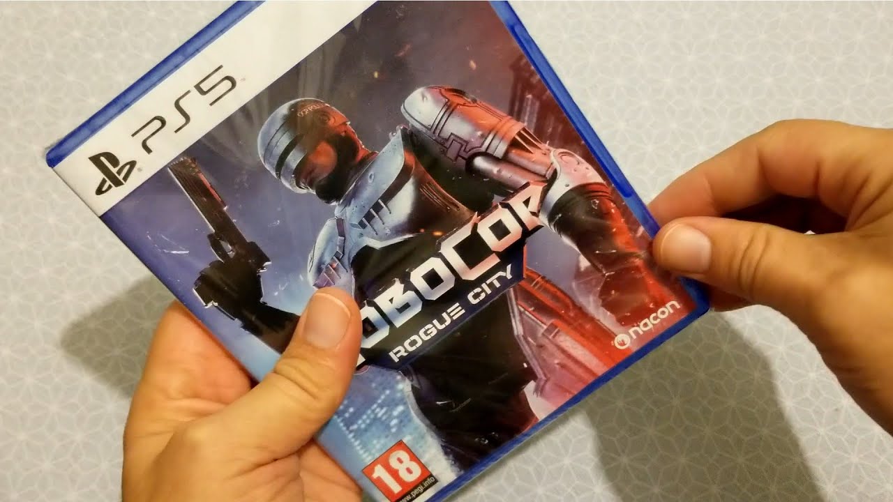 UNBOXING ROBOCOP ROGUE CITY PS5 - YouTube