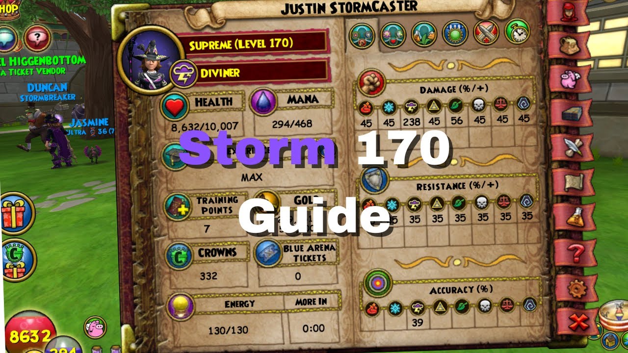 Wizard101 (170) Storm Guide - YouTube