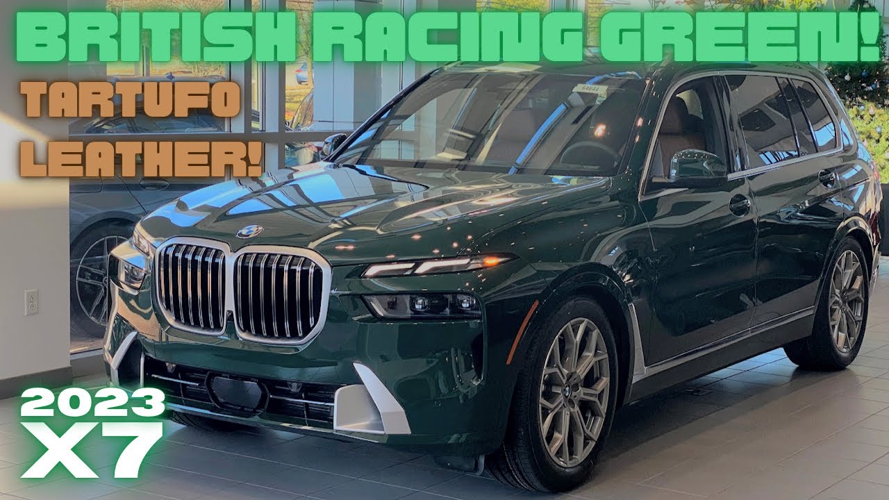Spec Check British Racing Green Over Tartufo Merino 2023 BMW X7 Over