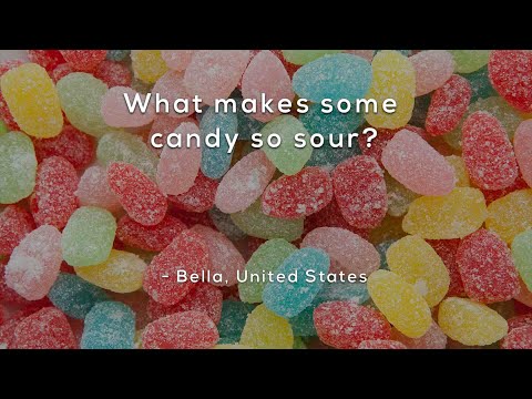 What makes some candy so sour?