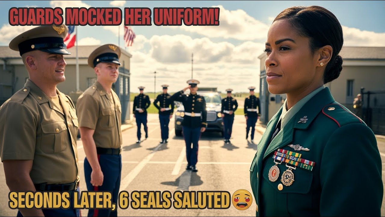 🚨 Guards Said Her Marine Uniform Was Fake — Then 6 SEALs Changed ...