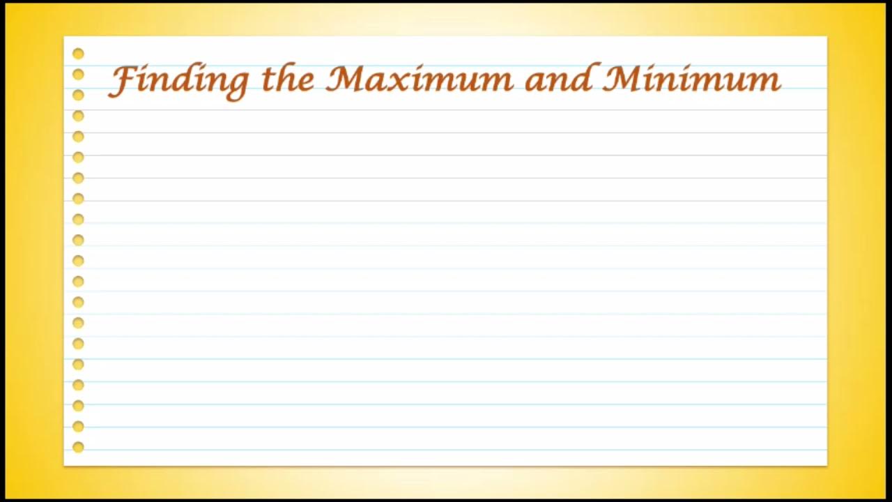 Finding Maximum and Minimum using Divide and Conquer - YouTube
