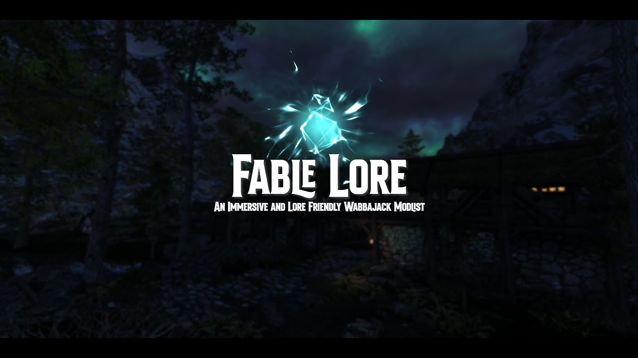 [Official Trailer] Fable Lore 2.0 - A Skyrim AE Modlist - YouTube