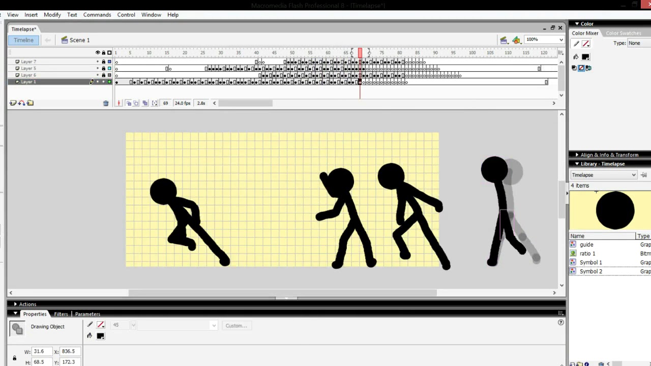 Timelapse Animation #5.1 (making of Deranged) - YouTube