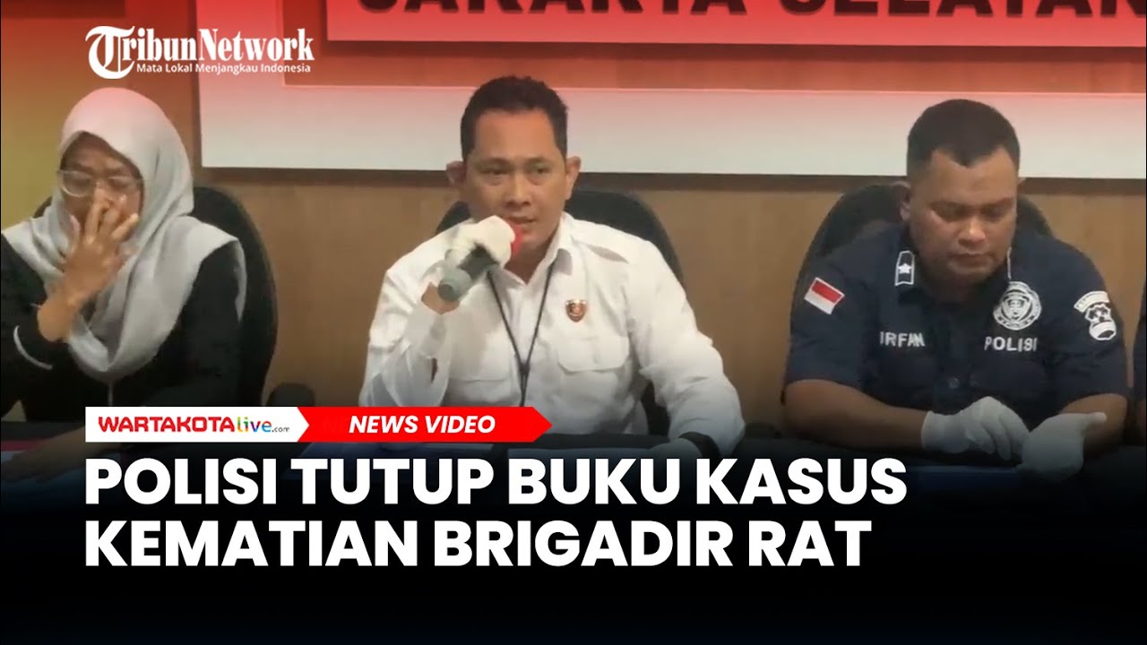 Polisi Tutup Buku Kasus Kematian Brigadir RAT, Motif Belum Terungkap ...