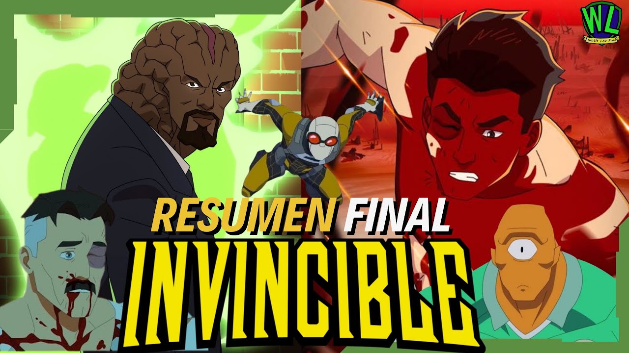 INVINCIBLE FINAL TEMPORADA 2 | RESUMEN COMPLETO - YouTube