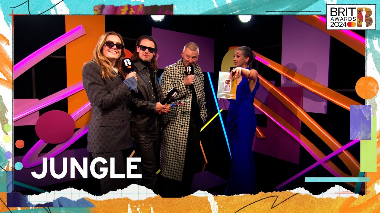 Jungle: It's an Absolute Honour to Win | The BRIT Awards 2024 - YouTube