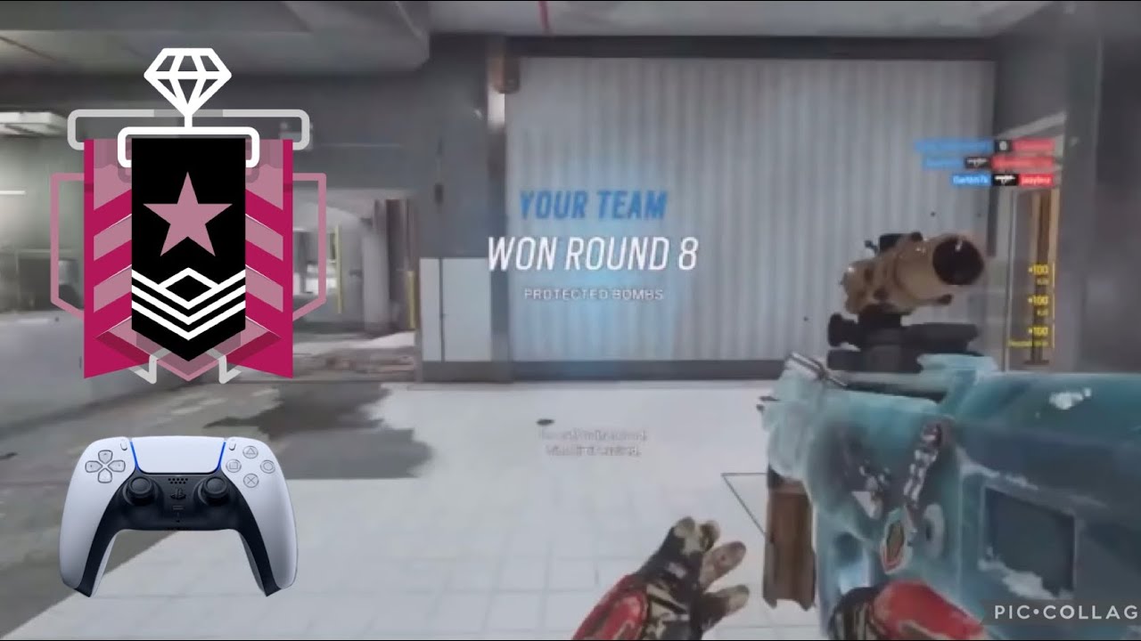 BEST CONTROLLER🎮PLAYER ON PS5 (R6) - YouTube