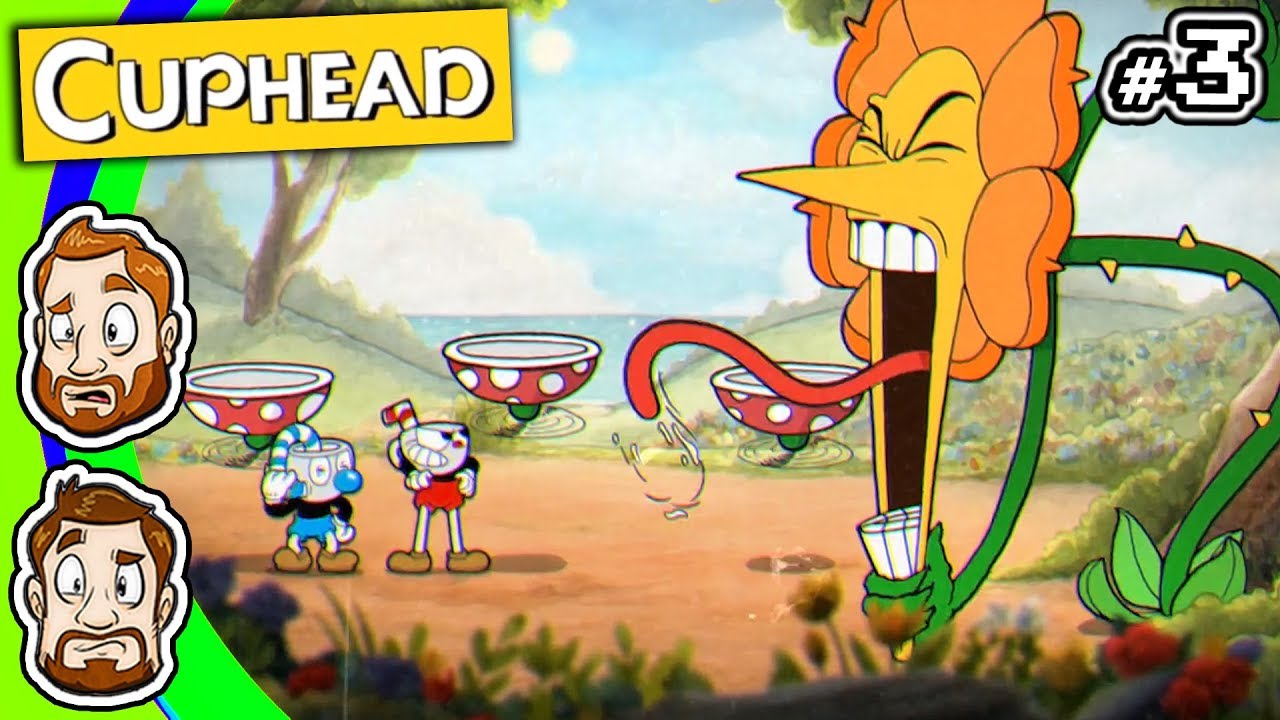 Cuphead EXPERT MODE - PART 3: Fat Guy Belts | CHAD & RUSS - YouTube
